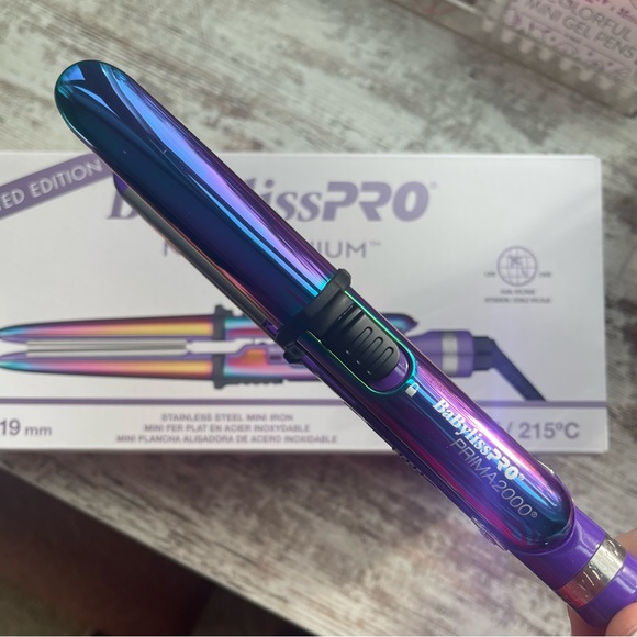 BaByliss | Hair | Babyliss Pro Limited Edition Iridescent Mini Flat ...